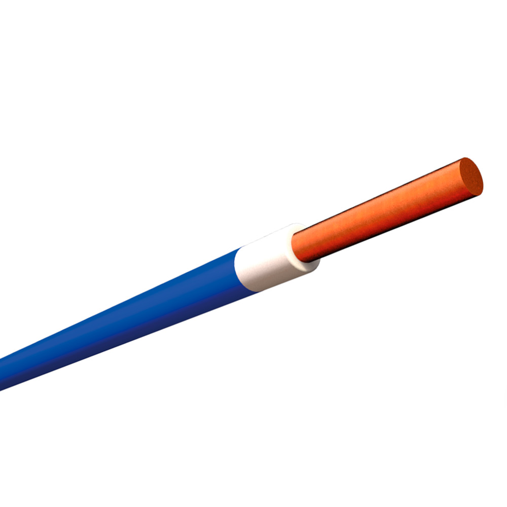 Alambre Sólido Tw #10 Awg Azul 100m | Electrocables - Disensa Ecuador