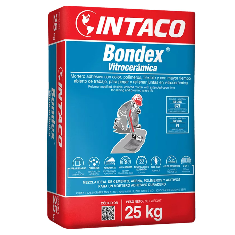 Bondex VitroCerámica Negro 25Kg | Intaco - Disensa Ecuador