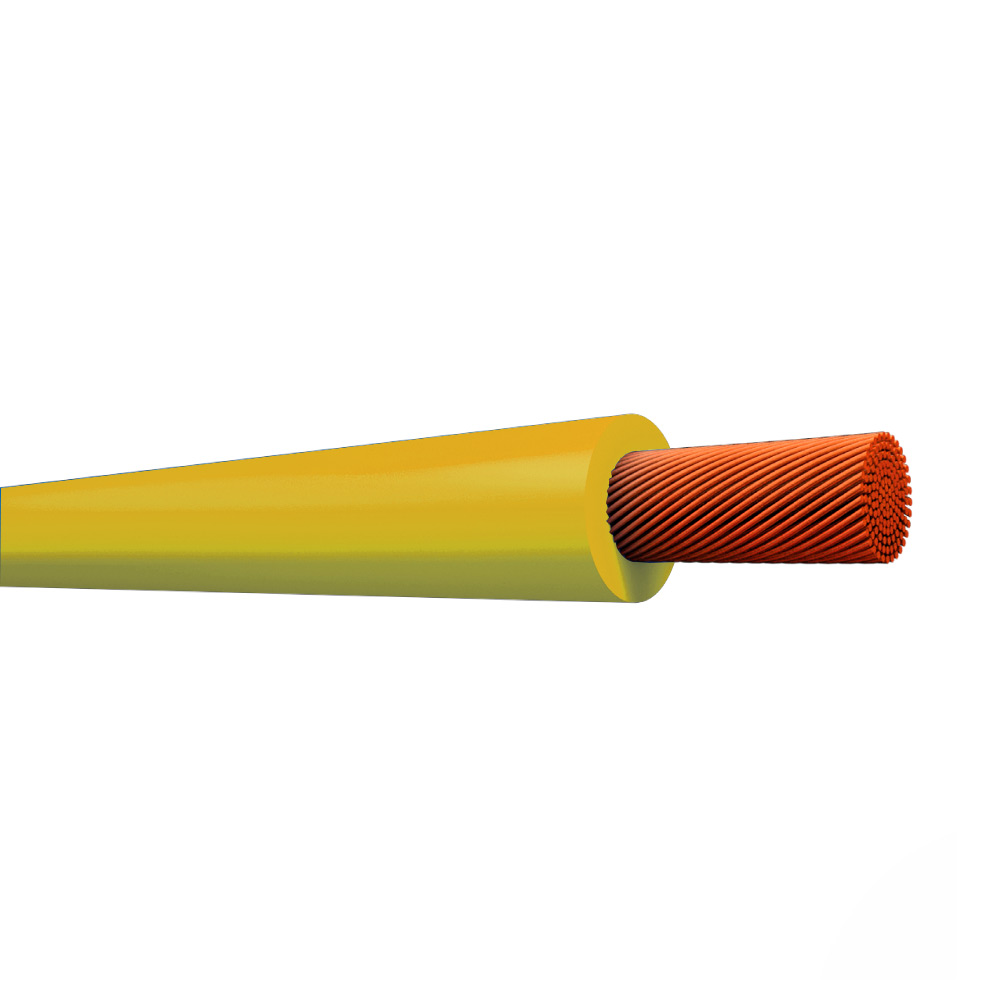 Cable Flexible Twf # 14 Awg Amarillo 100m | Electrocables - Disensa Ecuador