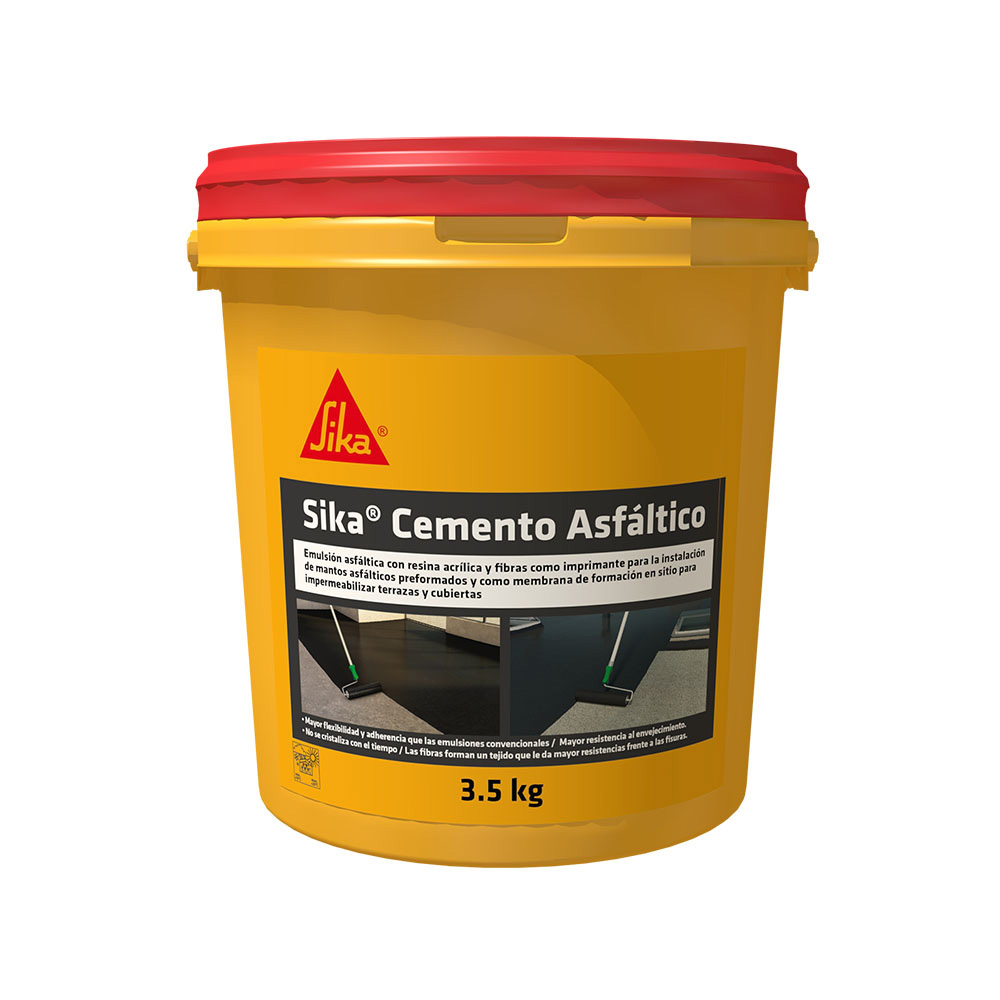 Cemento Asfáltico 3,5Kg | Sika - Disensa Ecuador