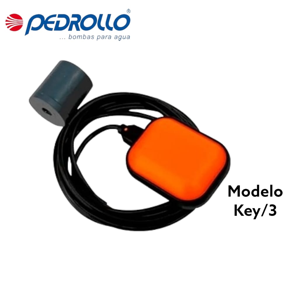 Electronivel Mod Key 10amp 3m | Pedrollo - Disensa Ecuador