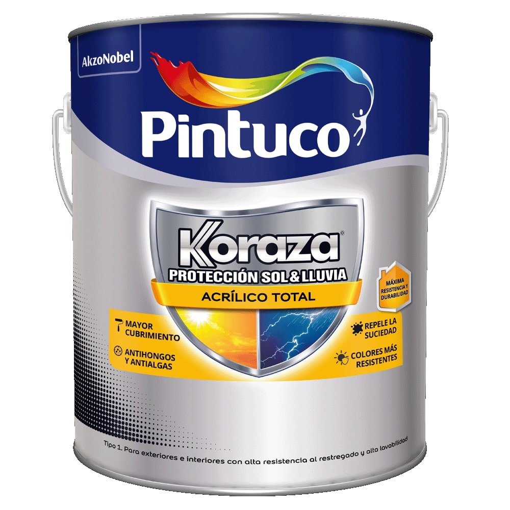 Koraza Látex Syl Marfil 1 gl | Pintuco - Disensa Ecuador