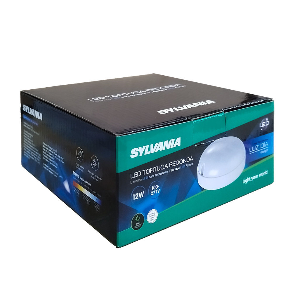 Luces Led Tortuga Redonda 12W Luz Día | Sylvania - Disensa Ecuador