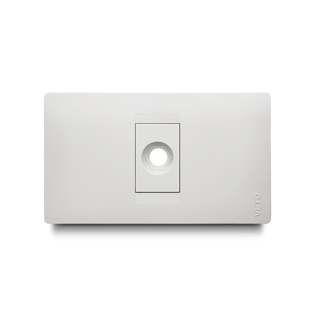 Pasacable Simple Premium Blanco | Veto - Disensa Ecuador