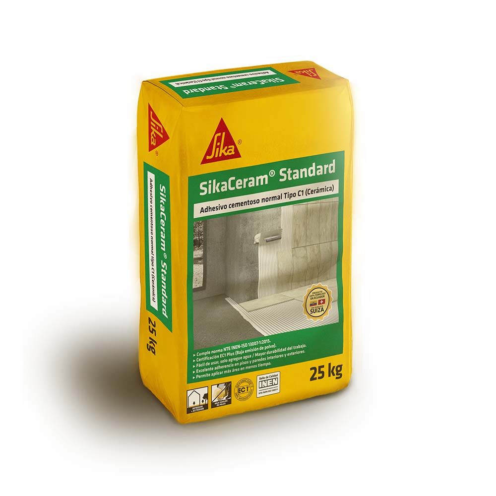 SikaCeram Standard 25Kg | Sika - Disensa Ecuador