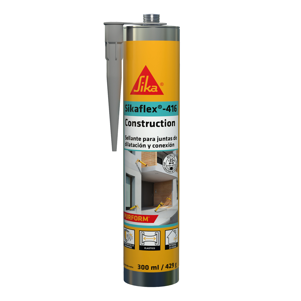 Sikaflex 416 Construction Gris Concreto | Sika - Disensa Ecuador