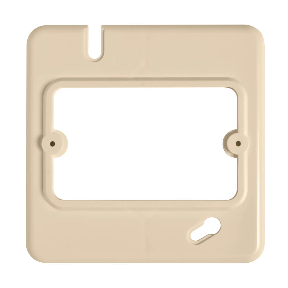Tapa para Caja Cuadrada 4x4 con Bisel PVC | Plastigama - Disensa Ecuador