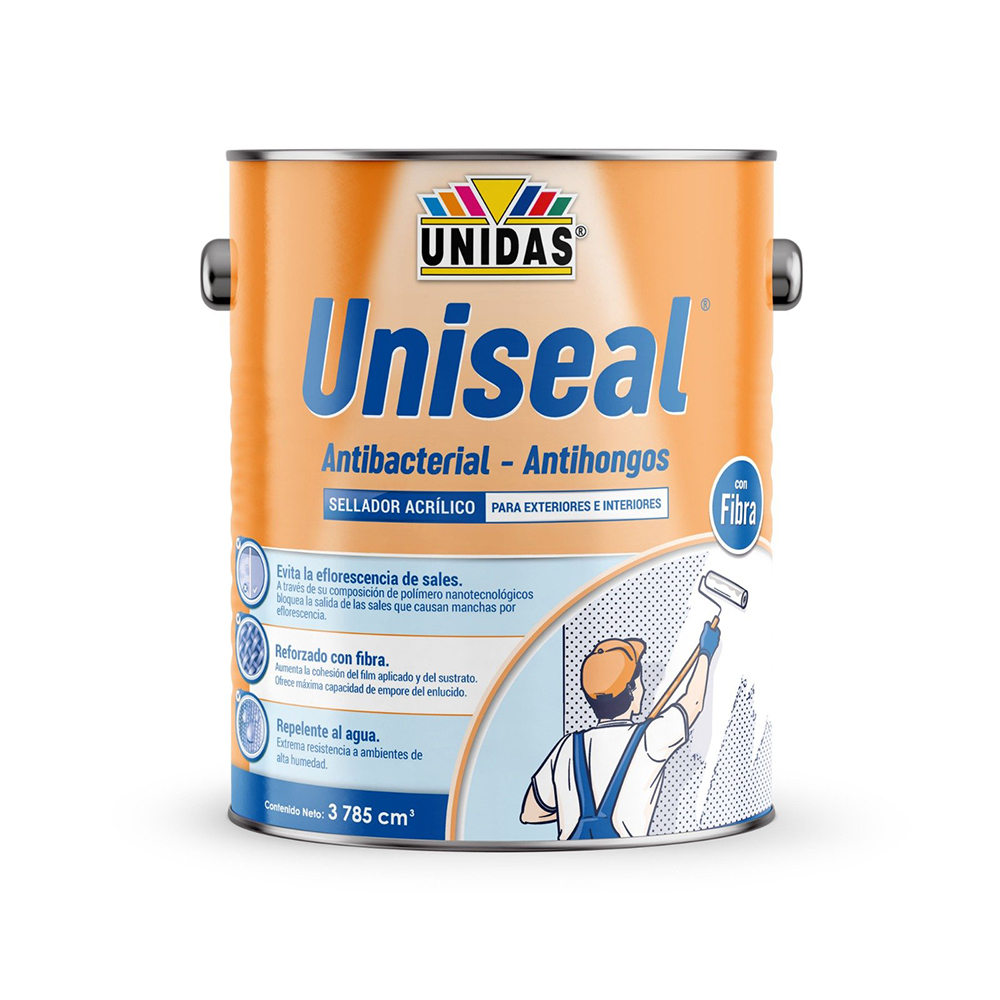 Uniseal Fibra Sellador Gl | Unidas - Disensa Ecuador