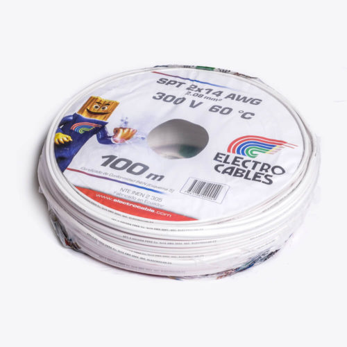 Cable Gemelo Piatina SPT 2x14 - Electrocables - Disensa Ecuador