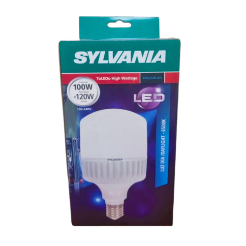 Toledo Alta Potencia 100W Luz día Caja - Sylvania - Disensa Ecuador