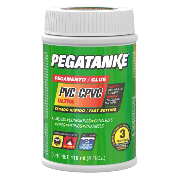 Pegatanke PVC-CPVC 118ml - Disensa Ecuador