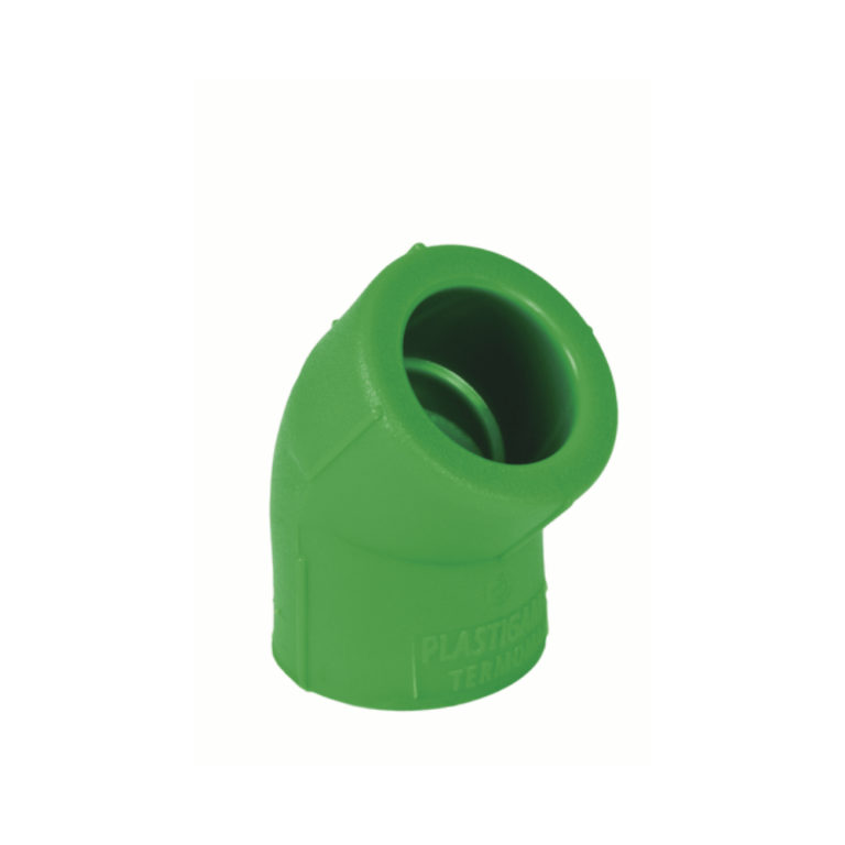 Codo Pp Termofusión H K70 50mm X 45° Vpgm | Plastigama - Disensa Ecuador
